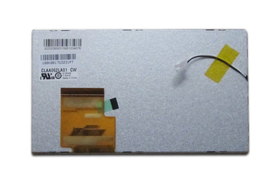 CLAA062LA01CW Durable and Dust Proof CPT LCD Panel 6 O'clock RGB 800×480