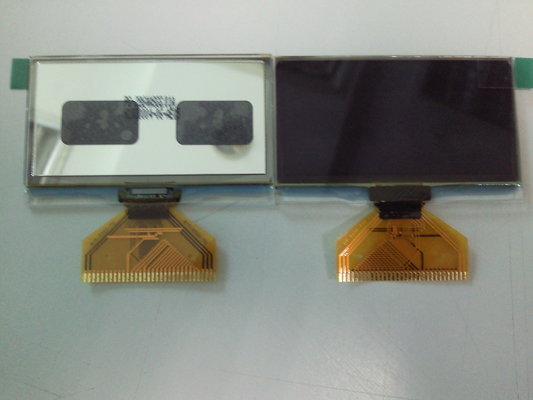 white 128 x 64 resolution OLED screen 2.4inch with blue Character
