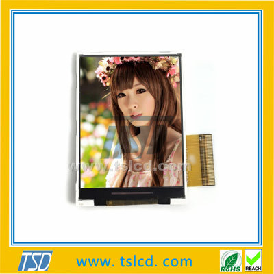 Hot promotional 2.4 inch 240X320 dots TFT panel color tft lcd display with 8bits MCU interface