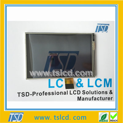 Resistive touch panel 320x480 3.5 inch TFT panel lcd display module with wide temperature