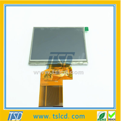 Hot Promotional 3.5'' inch 240x320 tft lcd display with resistitive touch screen 4wires
