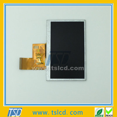 Hot selling 4.3'' inch 480x272 WQVGA  tft lcd display panel with without touch panel