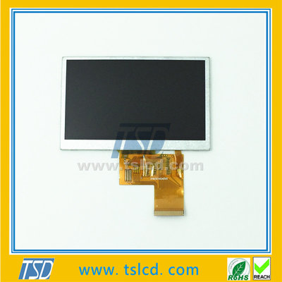 24 bits RGB interface 4.3'' inch tft module dispaly WQVGA 480x272dots China factory
