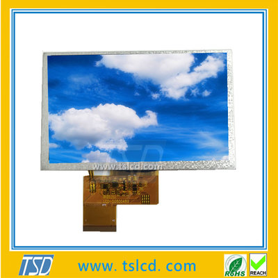 TSD LCD 4.3'' inch 480X272 tft LCD display module with capacitive touch panel with ZIF FPC