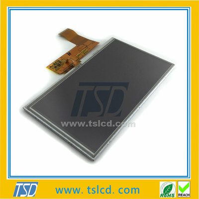 Wide view angle 7.0'' inch 800X480 resolution TFT lcd display with RTP