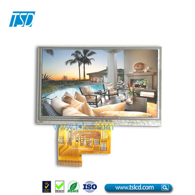 Supper Cheap  4.3'' inch TFT LCD Screen 480X272 dots with touch panel  China factory