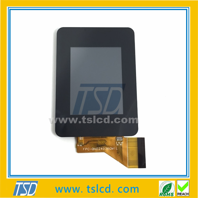 Factory Price small tft  2.4'' 240X320 dots color tft lcd display module with RTP