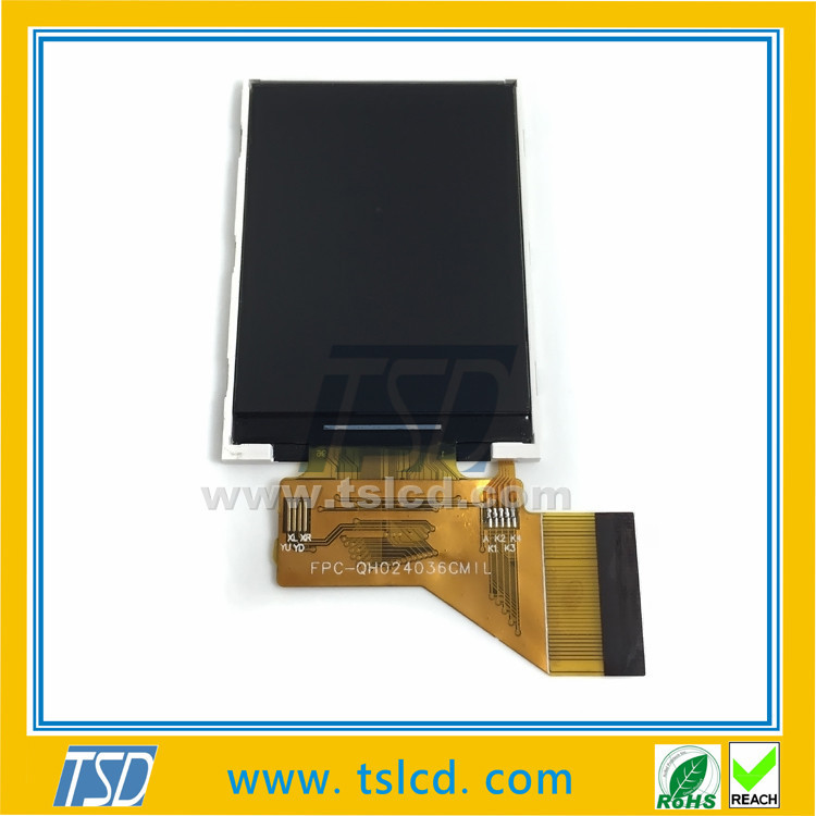 Top sale 2.4 inch 240X320 dots tft lcd panel module with 8/16 bits parallel MCU interface