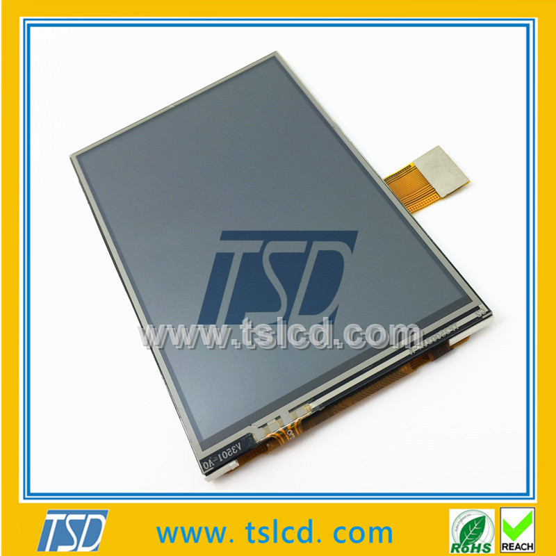 Lowest price  HVGA 3.5'' 320x480 dots TFT LCD display screen with touch screen