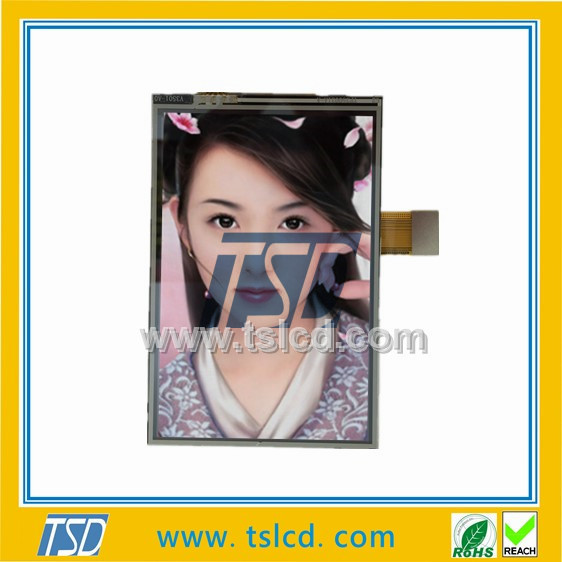 TSD 320x480 HVGA 3.5 inch TFT LCD display module with RTP for Smart home