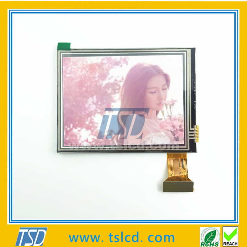 Sunlight readable 3.5inch 240x320 TFT lcd screen module with RGB+SPI interface