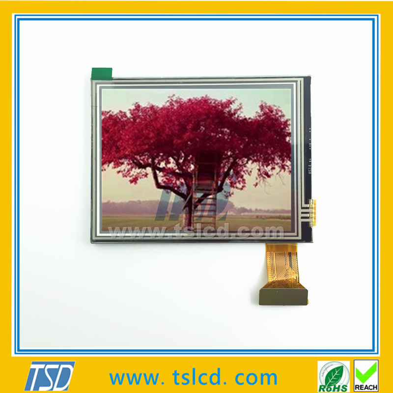 Competitive price sunlight readable 3.5'' inch 240x320 color tft  lcd module with RTP