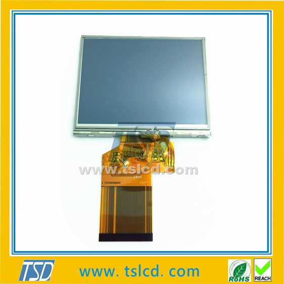 Hot Promotional 3.5'' inch 240x320 tft lcd display with resistitive touch screen 4wires