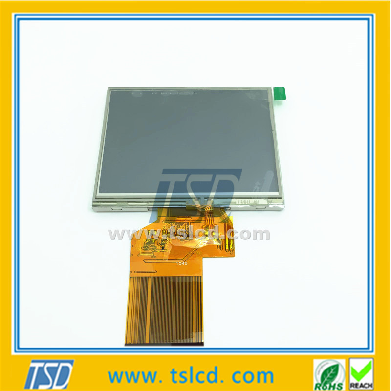 Resistive touch panel 3.5'' inch 240x320 tft lcd module with NV3035 driver IC