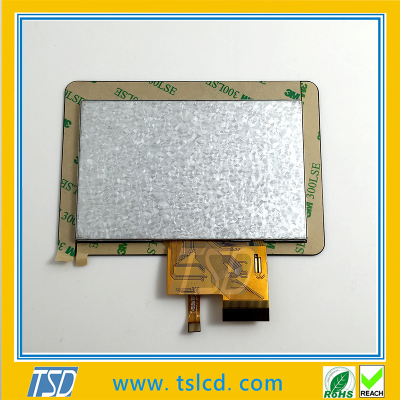 High brightness  4.3'' inch tft lcd display 480X272 dots with capacitive touch panel from TSD