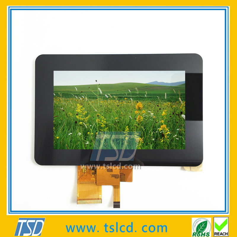 Sunlight readable 5 inch TFT module with touch screen with 1000cd/m2 brightness