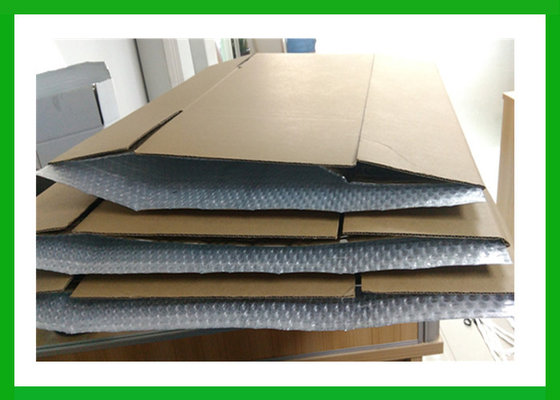 Double Layer Bubble Foil Insulated Box Liners For Fruit / Juice / Ice / Meat Cooler