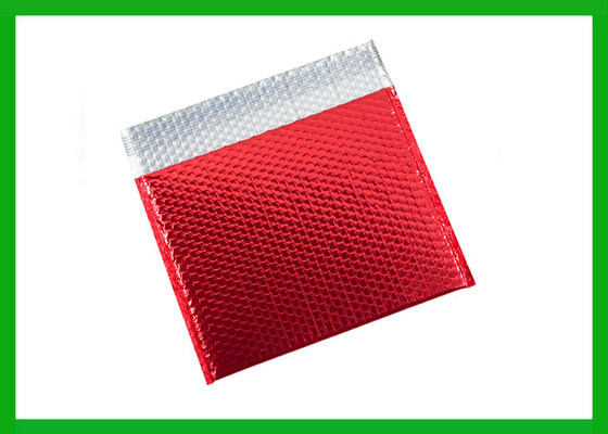 Aluminum Foil Red Insulated Envelopes Thermal Shipping Postal Packaging