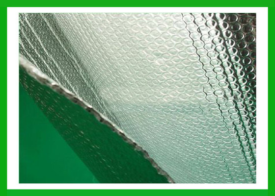 Heat Resistant Single Bubble Aluminized Foil Wrap Fireproof For Building Insulation