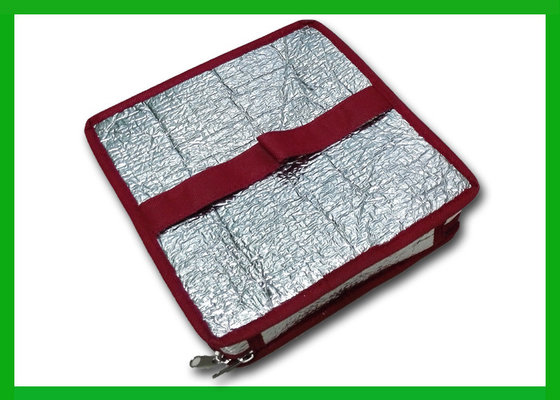 Zip Lock Aluminium Foil Bag Protect Foods Fresh Carry Packaging Box With Handle