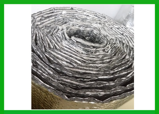 Heat Resistant Single Bubble Aluminized Foil Wrap Fireproof For Building Insulation