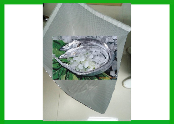 Proteja el trazador de líneas aislado 3D de la caja de la hoja de la burbuja para el empaquetado frío del envío