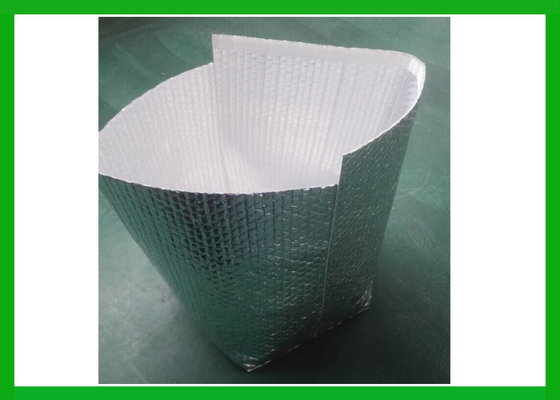 Soild Shipping Protective Insulated Foil Bags Silver Foil Coated Bubble Cover
