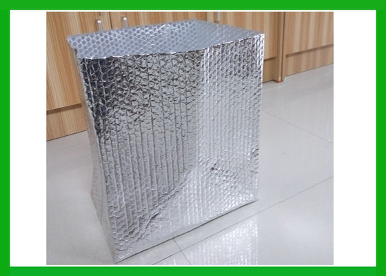 Soild Shipping Protective Insulated Foil Bags Silver Foil Coated Bubble Cover