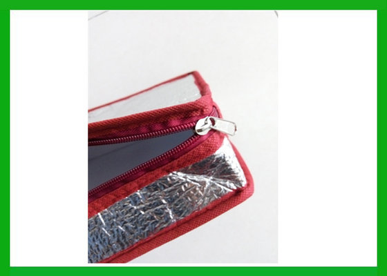 Retain Freshness Silver Insulation Insulated Foil Bags Moisture Shock Absorption