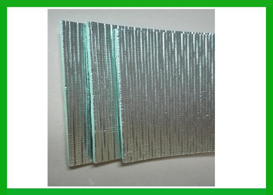 Flame Retardant XPE Foam Insulation , Durable lightweight roll Foil Foam Backing