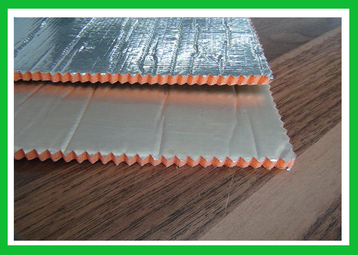 Customized Color Foil Foam Foil Insulation , Foil Faced Foam Insulation