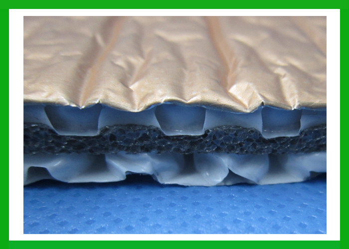 Fire Retardant Aluminium Double Bubble Foil Copper Color High Reflactive