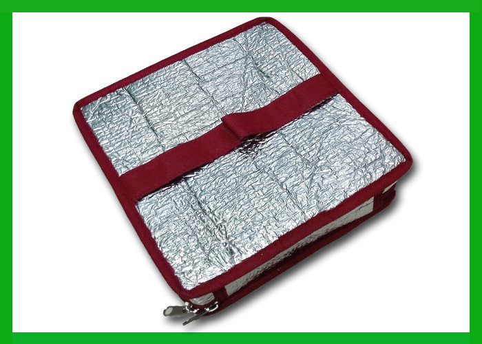 Zip Lock Aluminium Foil Bag Protect Foods Fresh Carry Packaging Box With Handle
