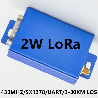 2w LoRa SX1278 433MHz Transceiver TTL RS485 RS232 30km lora Long Range 433Mhz UART rf Transmitter and Receiver