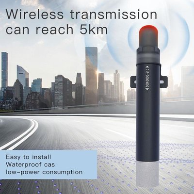 NDIR wireless CO2 sensor with temperature humidity lora sensor long range real-time monitoring