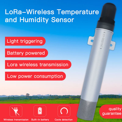 5km long range lora wireless temperature and humidity sensor data logger