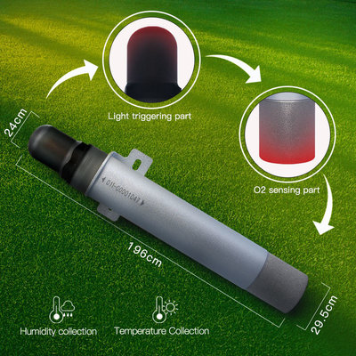 5km long range lora wireless temperature and humidity sensor data logger