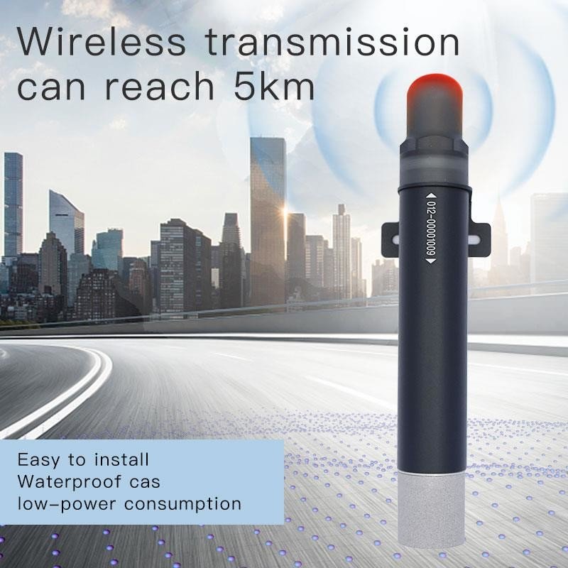 NDIR wireless CO2 sensor with temperature humidity lora sensor long range real-time monitoring
