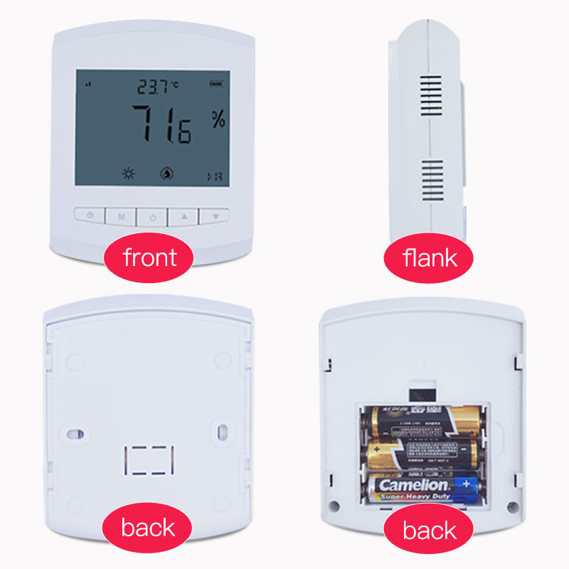 lora wireless temperature and humidity sensor transmitter LCD display temperature and humidity meter