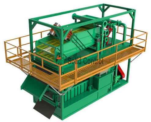 Compact Structure Mud Cleaning System for TBM Project / Tunnel Boring Machine Separation Plant