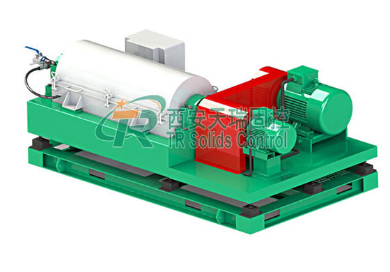 1250mm length ，40m³/h capacity，30kw power Drilling Mud Centrifuge Decanter Centrifuge from TR Solids Control