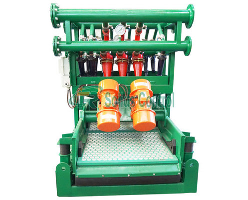 Bottom Shaker Desilter Hydrocyclone Machine for Oil and Gas Drilling，Drilling Mud Desilter