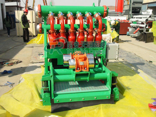 4 Inch Oilfield Hydrocyclone Dewatering / Solids Control Desilter Cones System，Mud Recycling Desilter