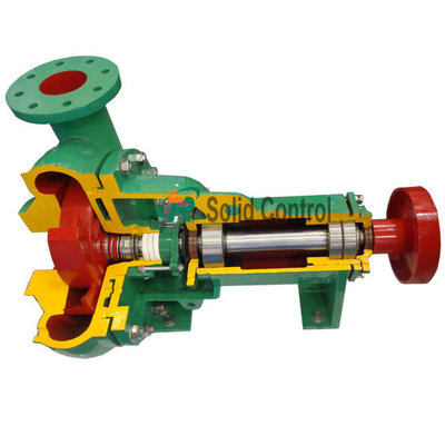 High Performance Centrifugal Mud Pump with Wide Open - Vane Impeller，is used for transferring slurry or mud or water