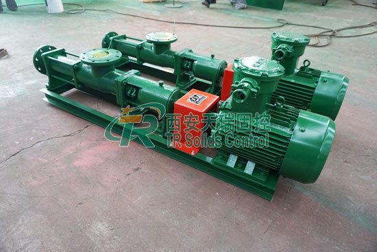 5" Inlet / Outlet Solids Control Progressive Cavity Screw Pump 11000W Powered， Drilling Screw Pump