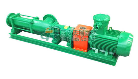 Drilling Mud Treatment Eccentric Screw Pump , Low Noise Industrial Screw Pumps，Single Screw Pump