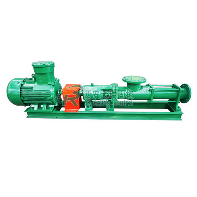 HDD Trenchless Drilling Fluids Screw Type Pump 3740×420×785mm Dimension for drilling fluids solid control