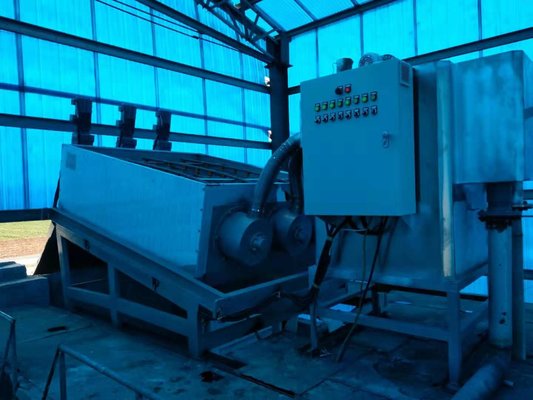 River Dredging Mud Sludge Dewatering Separator System for Sale