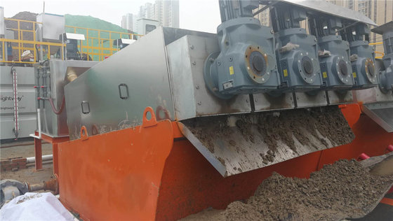 River Dredging Mud Sludge Dewatering Separator System for Sale
