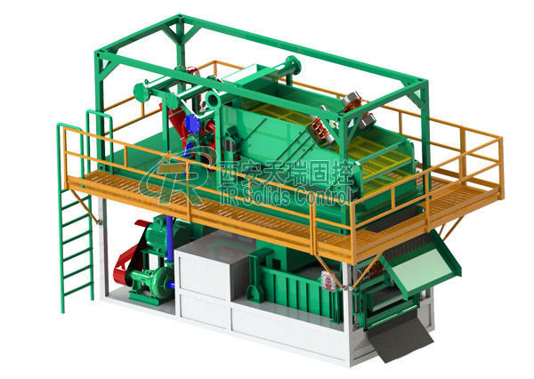 Compact Structure Mud Cleaning System for TBM Project / Tunnel Boring Machine Separation Plant
